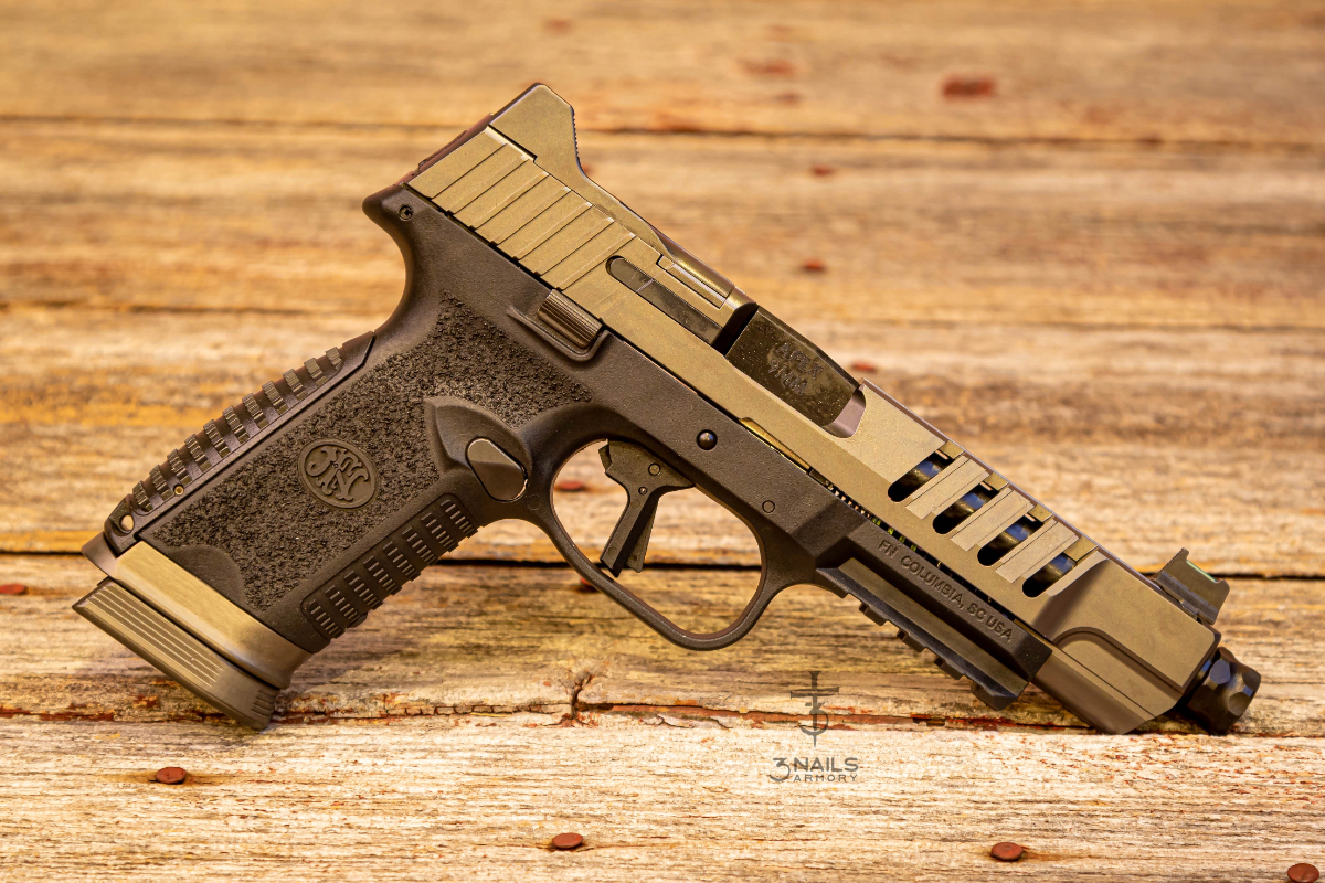 Fn Usa 509 Ls (Long Slide) Edge 5" 9mm - Apex Threaded Barrel - Layaway ...