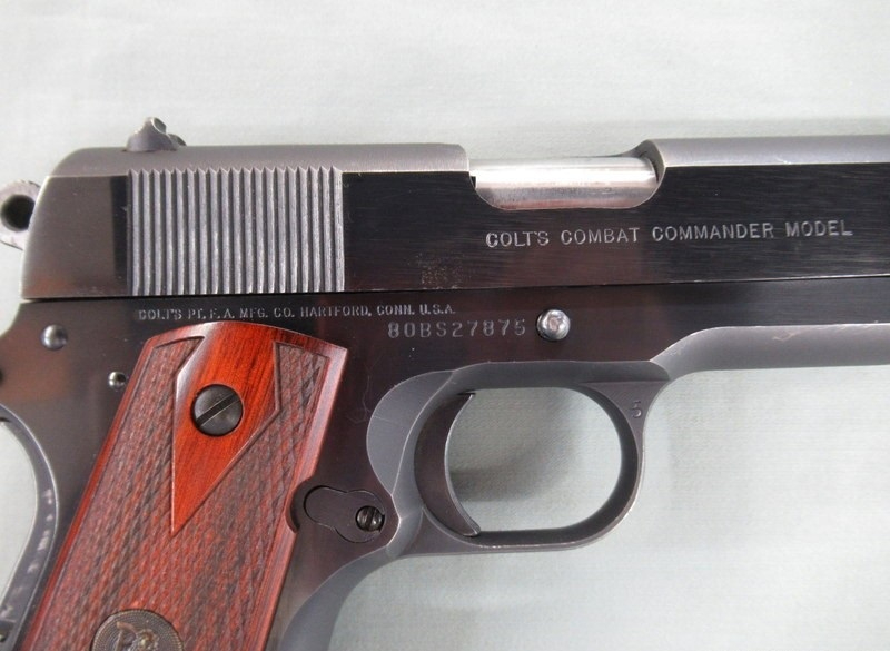 Colt 1911 Combat Commander 38 Super 1982 Nice Gun .38 Super For Sale at ...