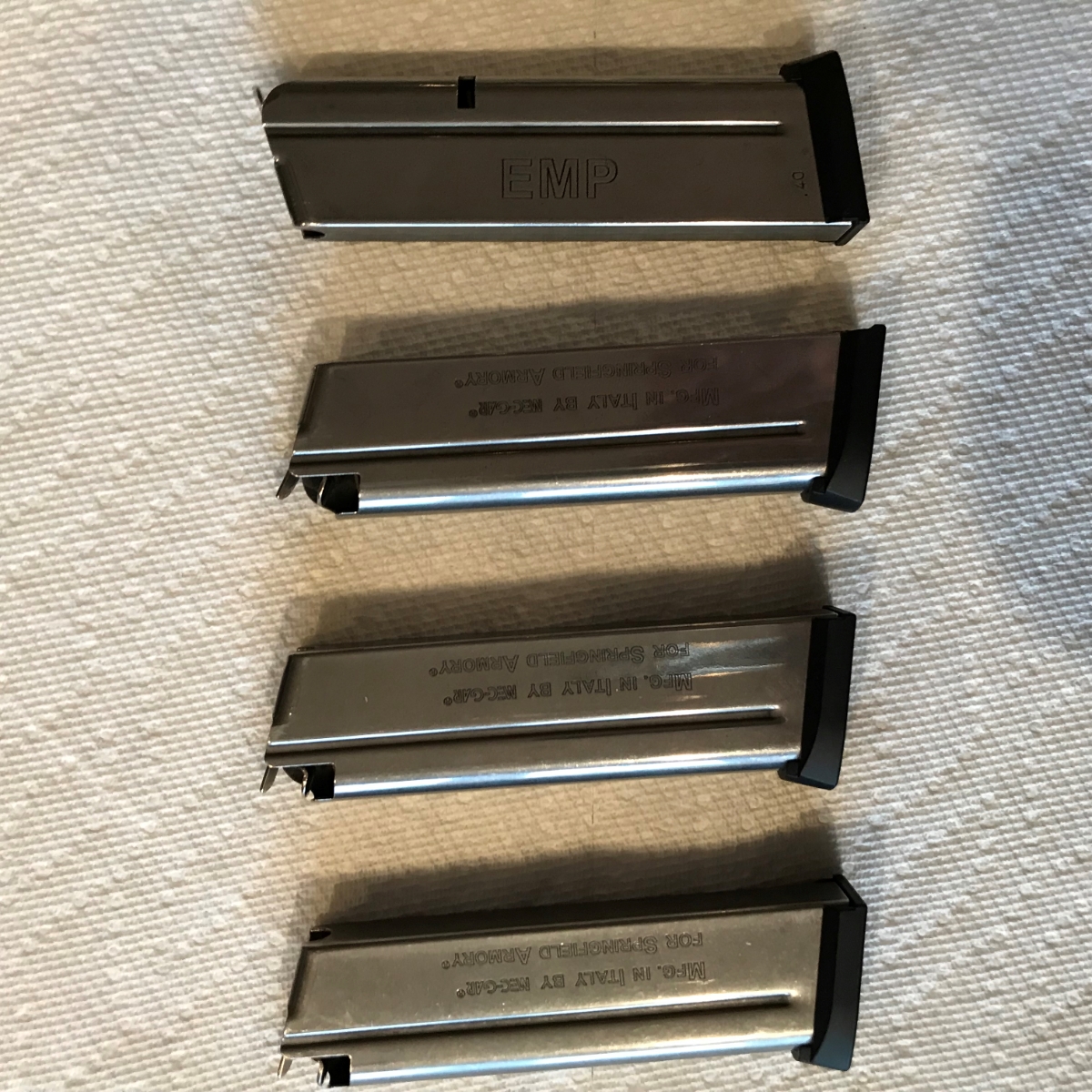 4 Springfield Armory Emp Magazines By Meg-Gar For Springfield Armory ...