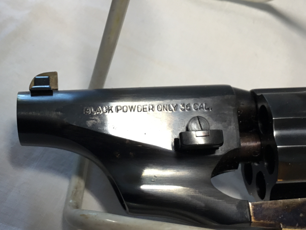 F.Llipietta .36 Cal. Army Hand Gun Black Powder .36 Caliber Ball For ...