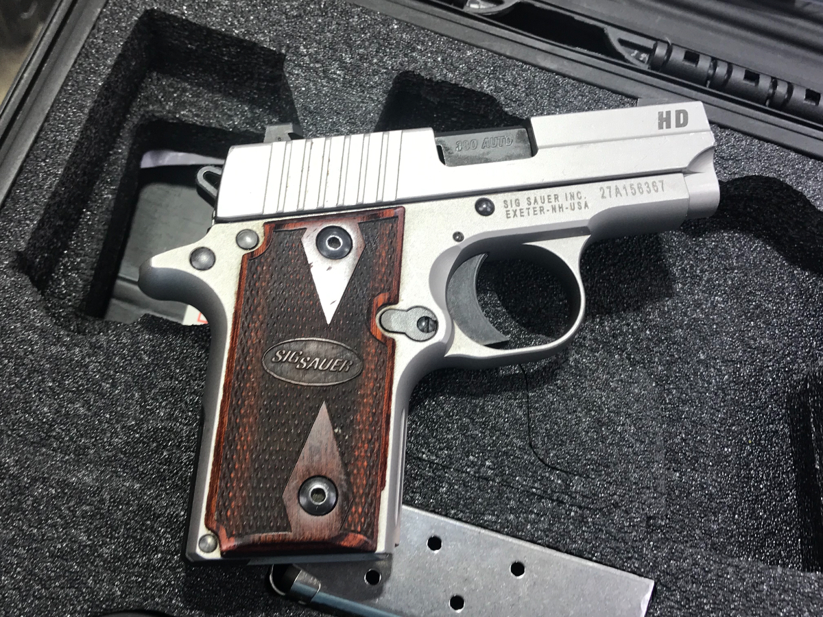 Sig Sauer P238 Hd .380 Acp Hd Stainless For Sale at GunAuction.com ...