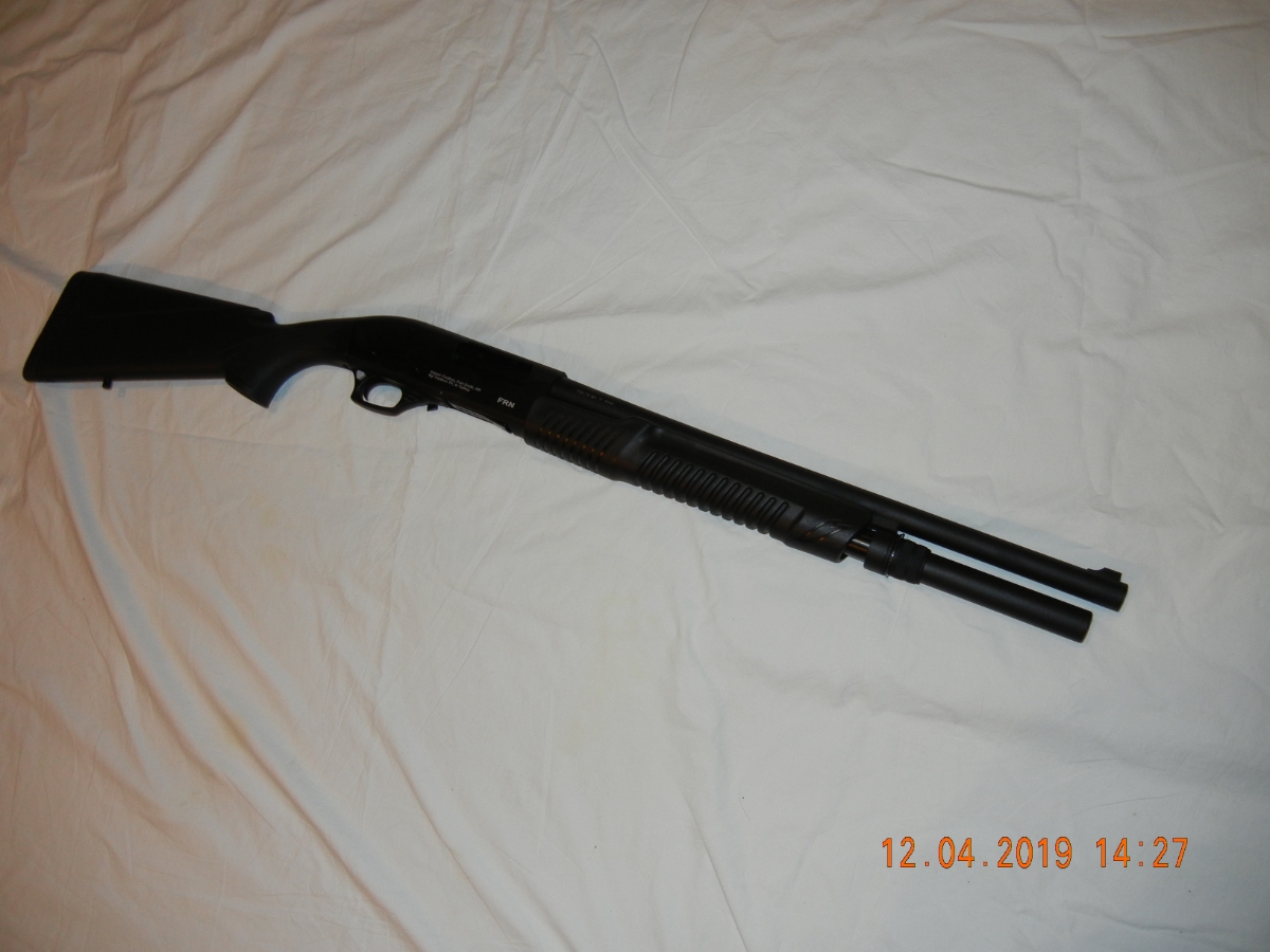 Fedarm FRN 12 Gauge 7 shot pump shotgun. 12 GA 16901578 - GunAuction.com