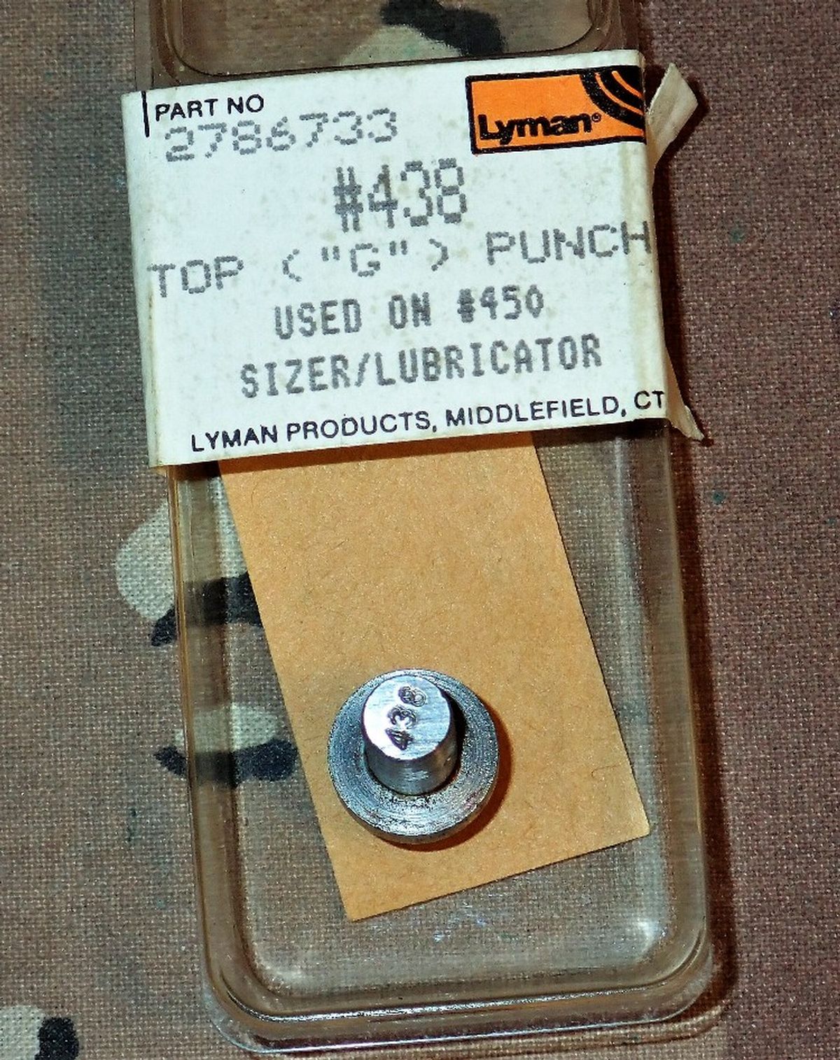Lyman Top Punch #438 (Lymtp438) Top Punch For Sale at GunAuction.com ...