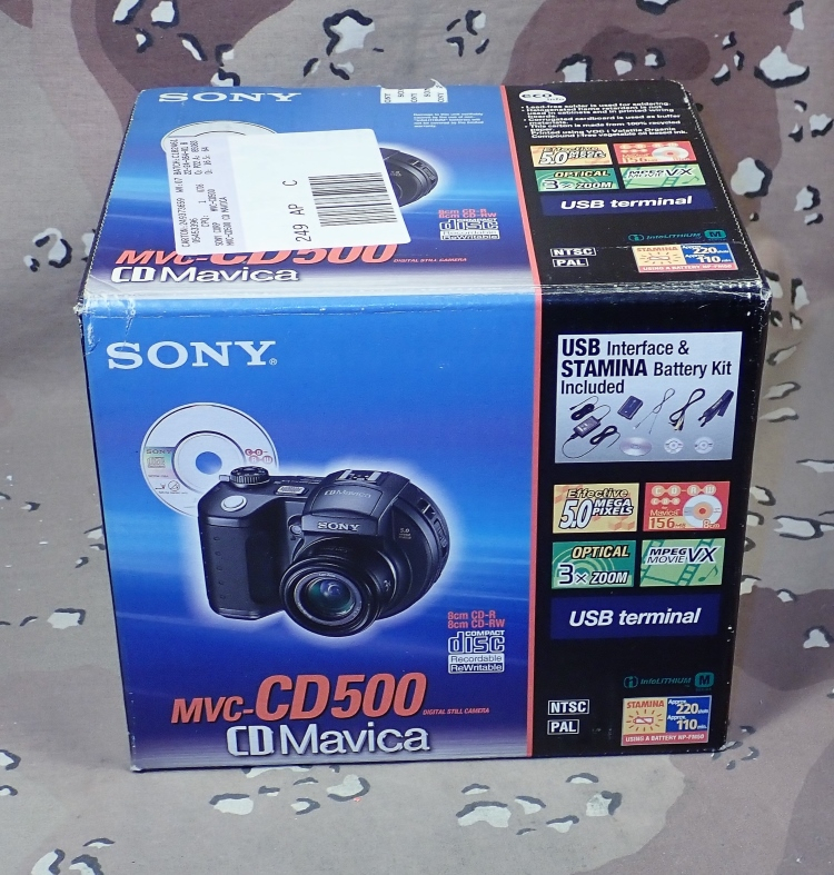 Sony - Sony Mvc-Cd500 Camera And Accessories (Sonyn01) For Sale at ...