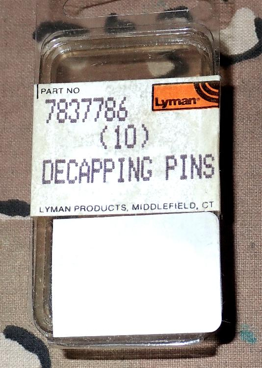 Lyman Decapping Pins (LYM8DCPN4) 17401013 - GunAuction.com