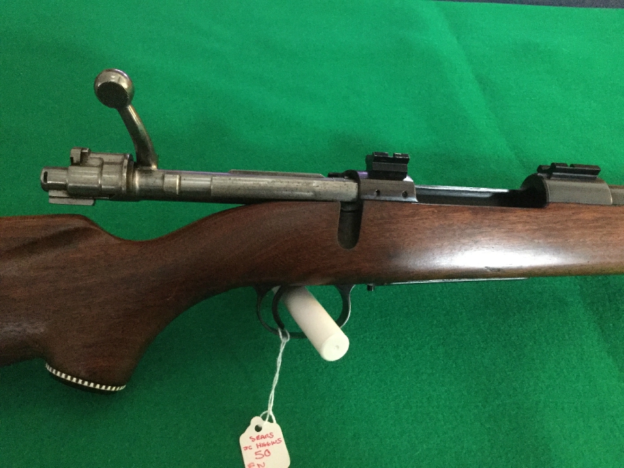 Fn Mauser Made In Belgium For Jc Higgins Model 50 Bolt Action Rifle ...
