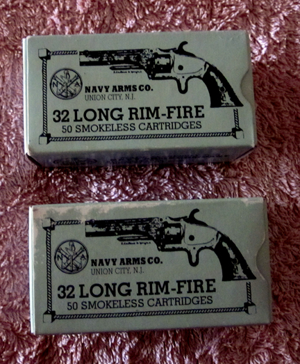 Navy Arms Co 100 Rounds 32 Rimfire Ammo .32 Rimfire For Sale at ...