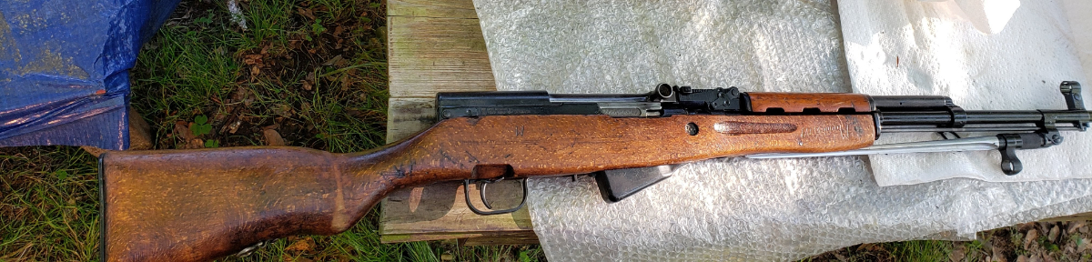 Norinco SKS, Triangle 26. Black FAB Defense Stock Upgrade 7.62x39 ...