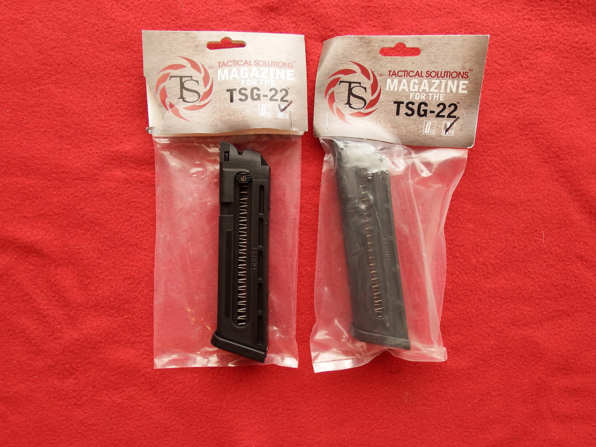Tactical Solutions New TacSol TSG-22 magazines for Standard frame Glock ...