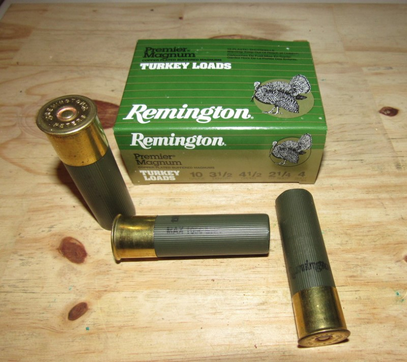 Remington - 10 Ga - - - - Premium #4 Copper Plated Lead - - - - 50 Rd ...