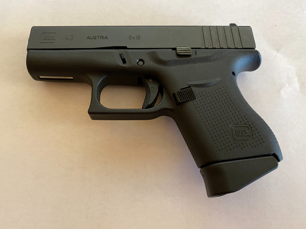 Glock 43 G43 Pistol 9mm 9mm Luger For Sale at GunAuction.com - 17115466