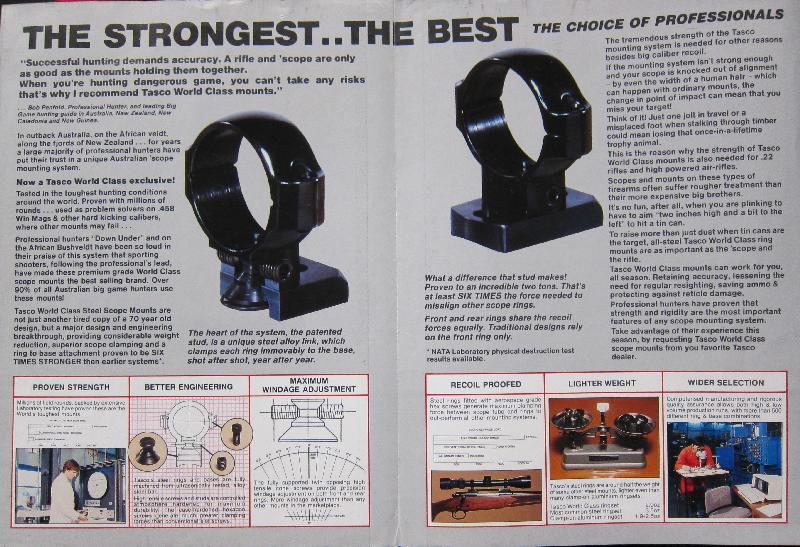 Tasco World Class Scope Mount-Browning Blr Or Bar For Sale at ...