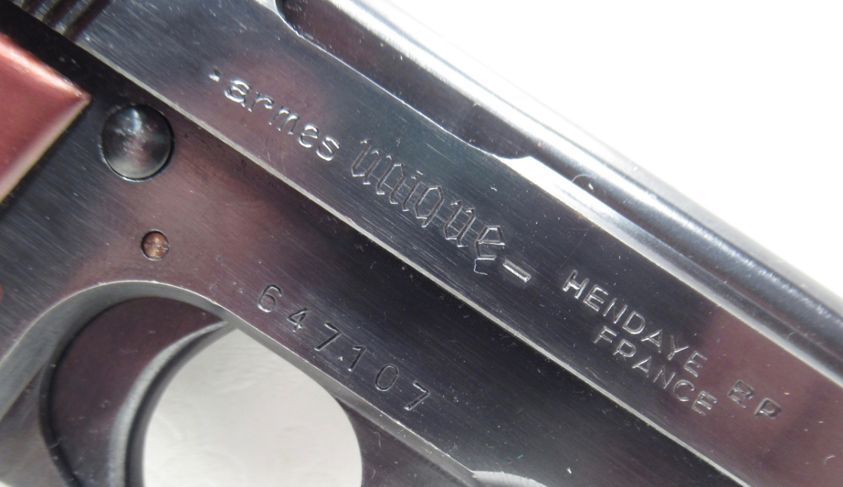 Unique French Made Model L 9mm Pistol From Collecting Texas 6 Shot ...