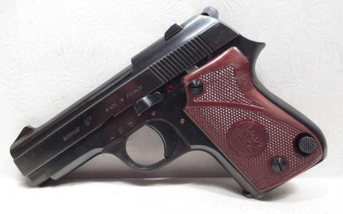 Unique French Made Model L 9mm Pistol From Collecting Texas 6 Shot ...