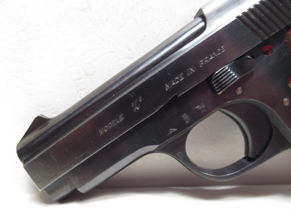 Unique French Made Model L 9mm Pistol From Collecting Texas 6 Shot ...