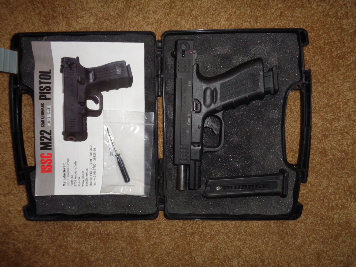 Issc Austria M22 .22 Lr For Sale at GunAuction.com - 17122024
