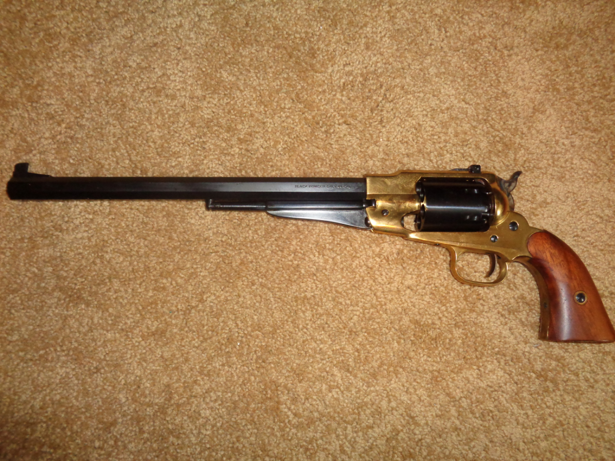 F. Lli Pietta Pietta 1858 Buffalo revolver .44 Caliber Ball 17298411 ...