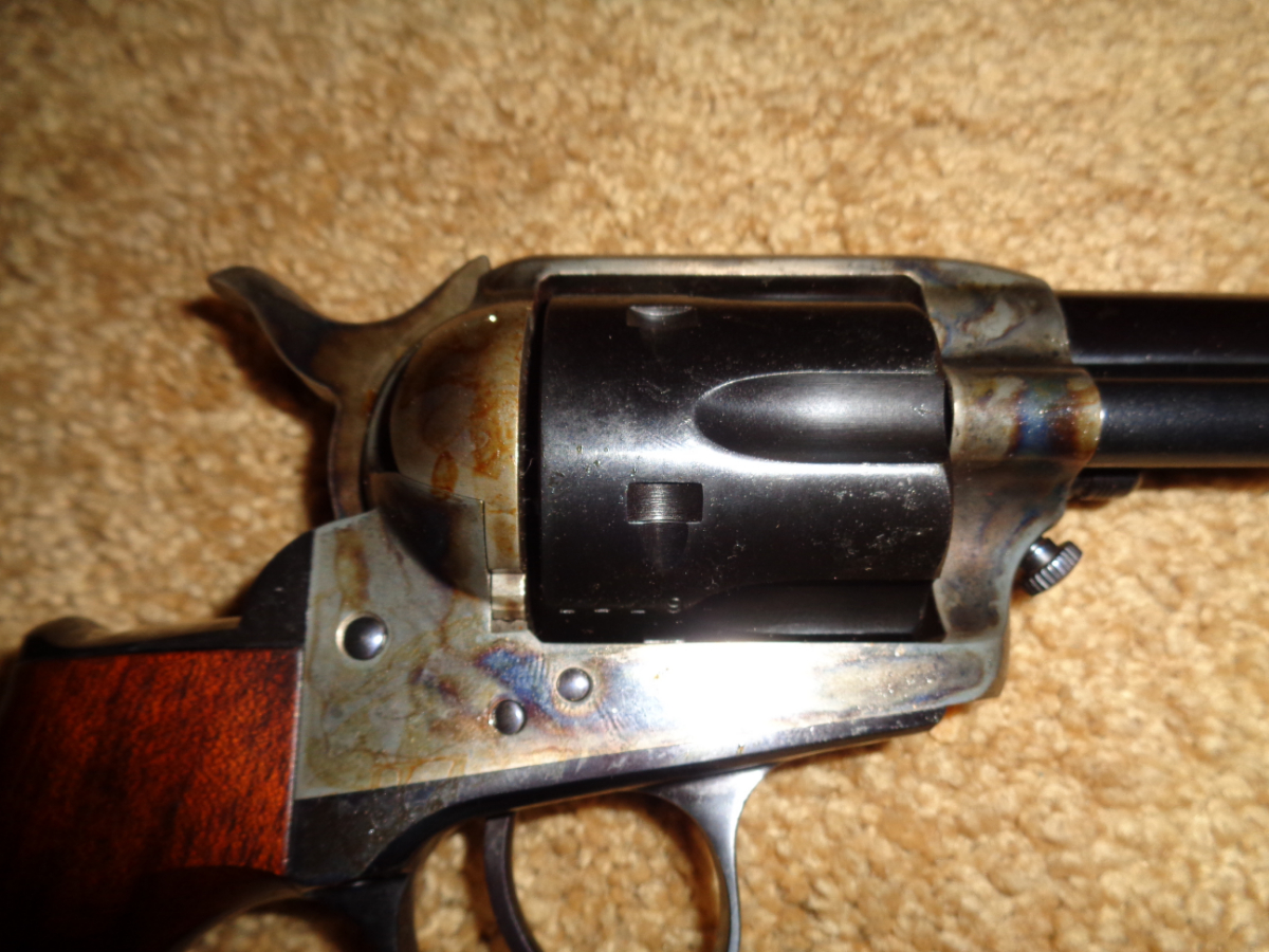 Cimarron Firearms Thunderer with shoulder holster .357 Magnum 17315416 ...