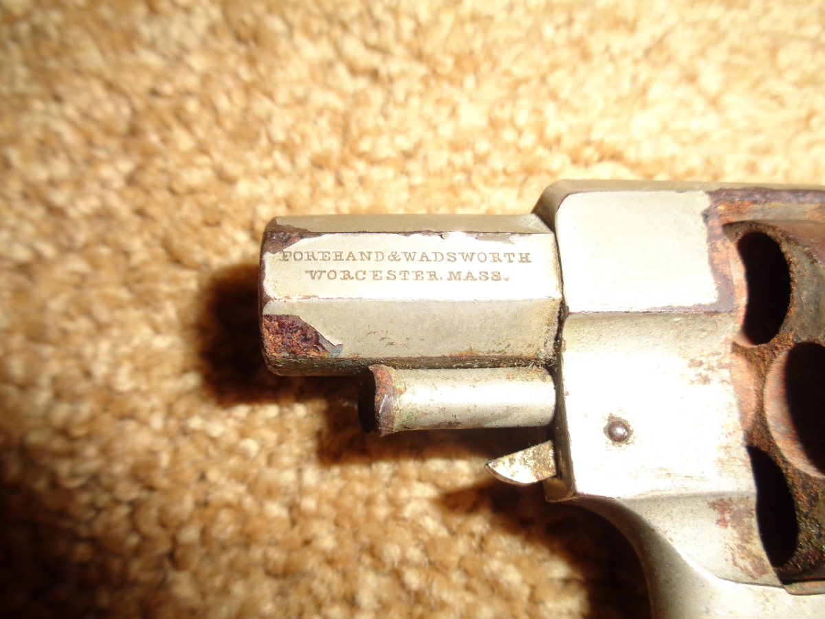 Forehand and Wadsworth Swamp Angel Rimfire for parts or repair 17311072 ...