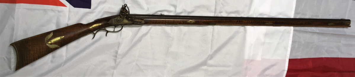 Jamestown School Kentucky Long Rifle, Flintlock. For Sale at GunAuction ...