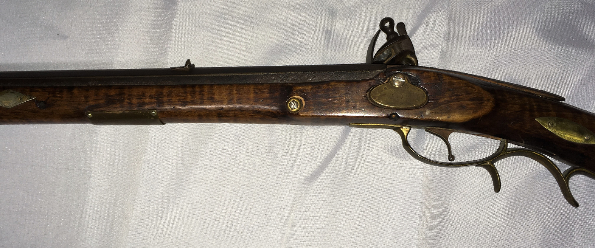 Jamestown School Kentucky Long Rifle, Flintlock. For Sale at GunAuction ...