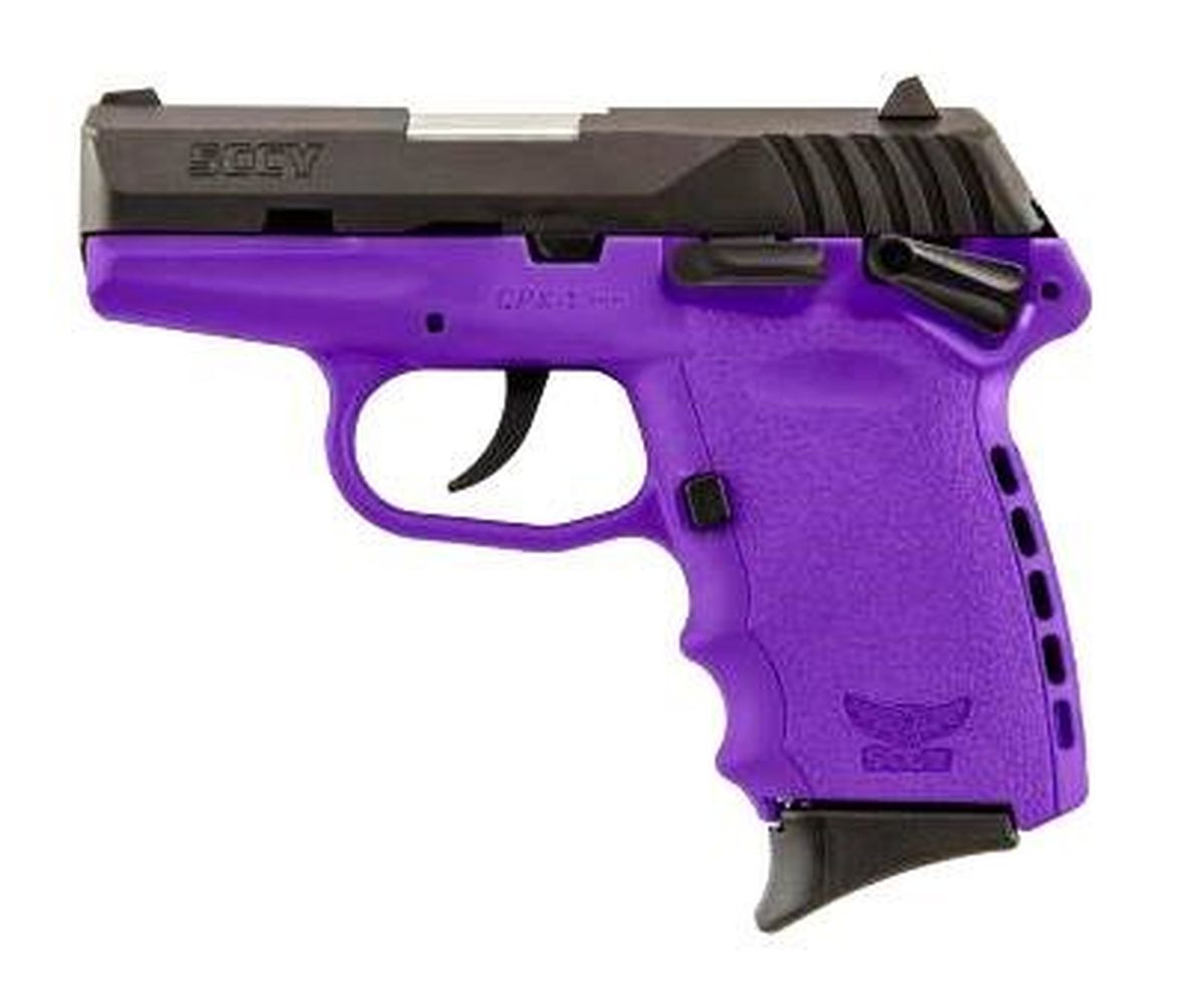 Sccy Industries Cpx-9 Purple With Black Slide New No Reserve 9mm Luger ...