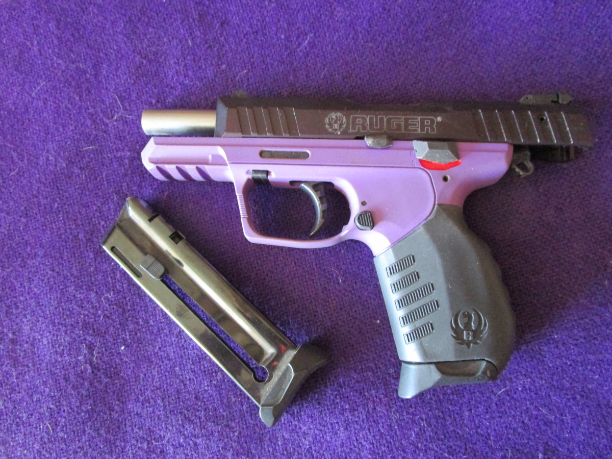 Ruger , Sr22, Purple. 22rf Cal, Used Excellent Condition .22 Lr For ...