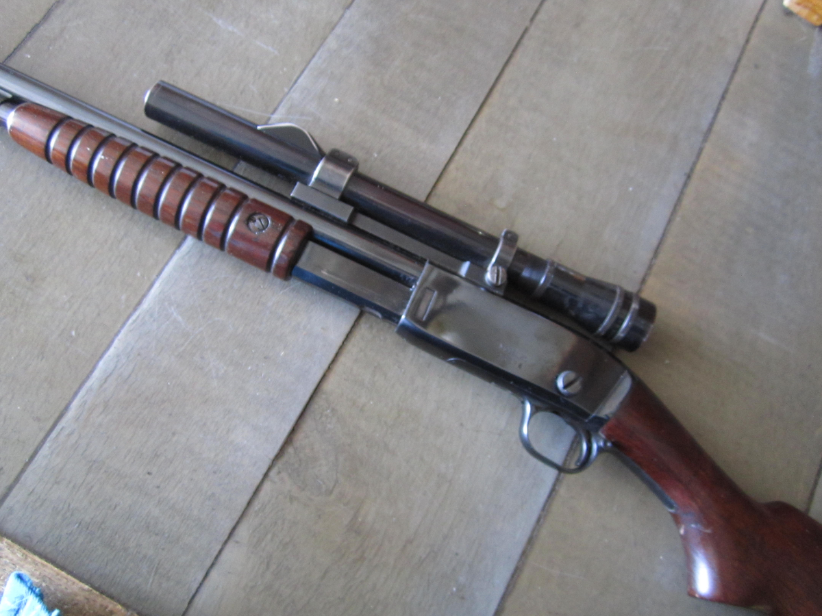 Remington Model 25 Pump Rifle With Stith Scope .25-20 Win. For Sale at ...