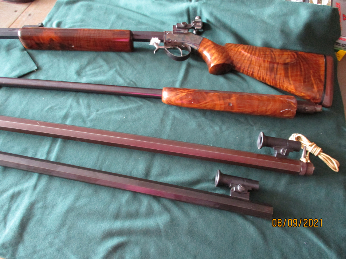 Unknown Custom Black Powder Change Barrel Rifle N/A For Sale at ...