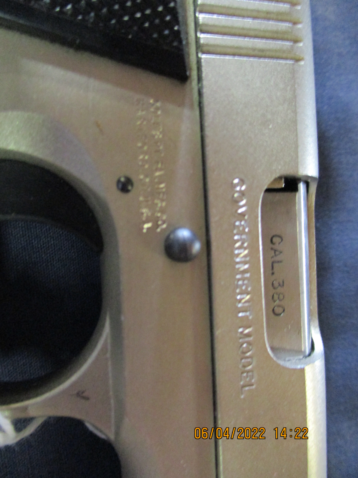 Colt Government Model Model IV Series 80 .380 ACP 17223000 - GunAuction.com