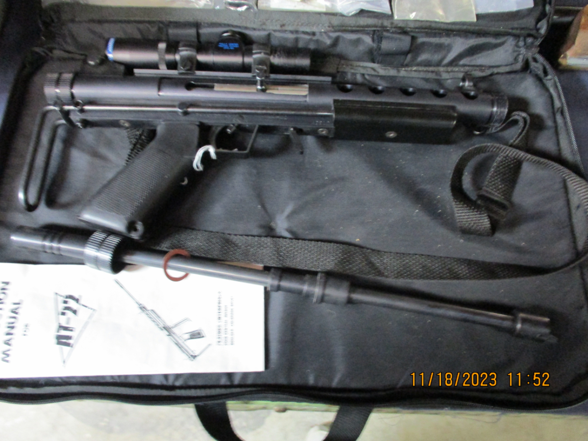 Feather Industries Model AT-22 Includes 9 MAGAZINES, Scope and Carry ...