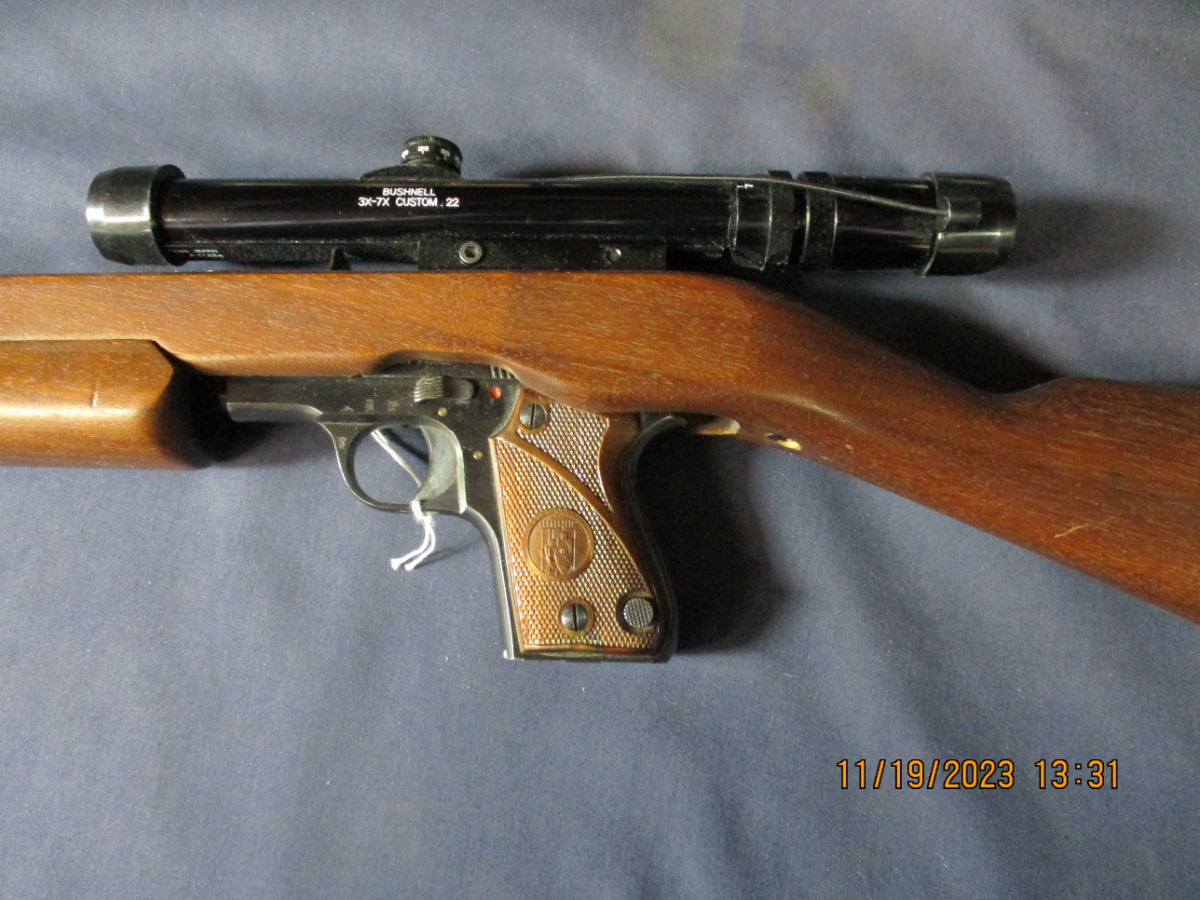 Firearms International Corp Unique Combination Rifle/Pistol Factory ...