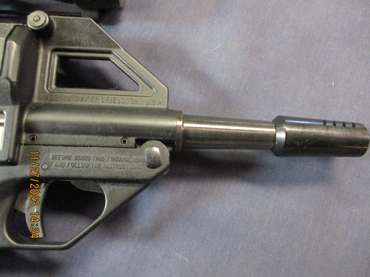 North American Arms Calico M100 Pistol with Bausch & Lomb Scope .22 LR ...