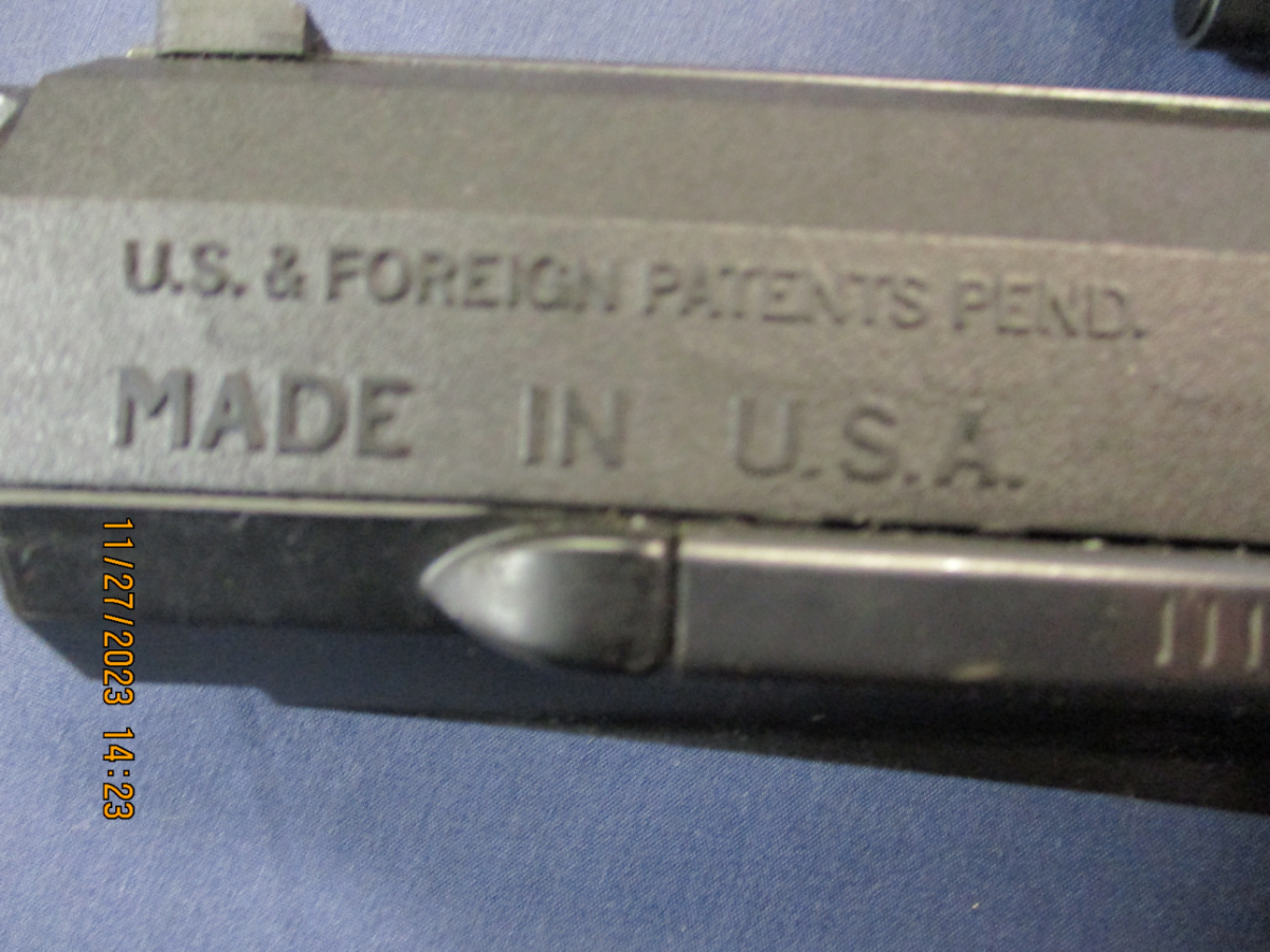 North American Arms Calico M100 Pistol with Bausch & Lomb Scope .22 LR ...