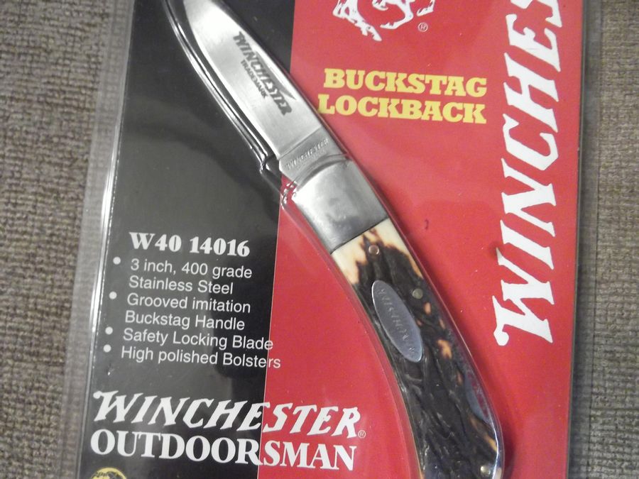 Winchester Lockback Knife New For Sale at GunAuction.com - 16601420