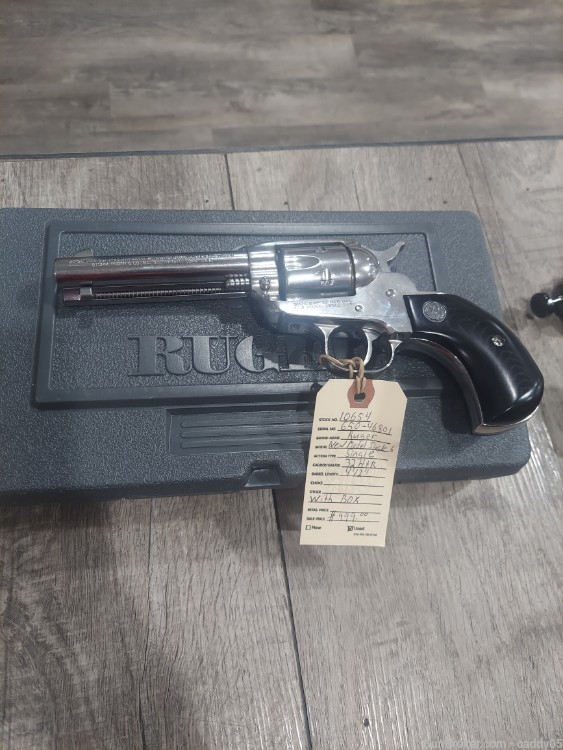 Ruger New Model Single Six- 32 H&R Mag .32 Mag For Sale at GunAuction ...