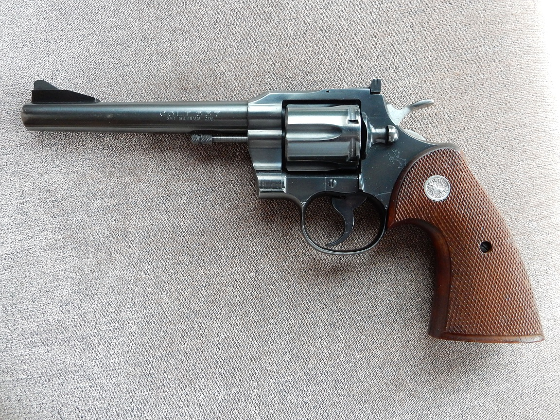 Colt Model of 3 5 7 six inch 1959 gun NICE .357 Magnum 17315865 ...