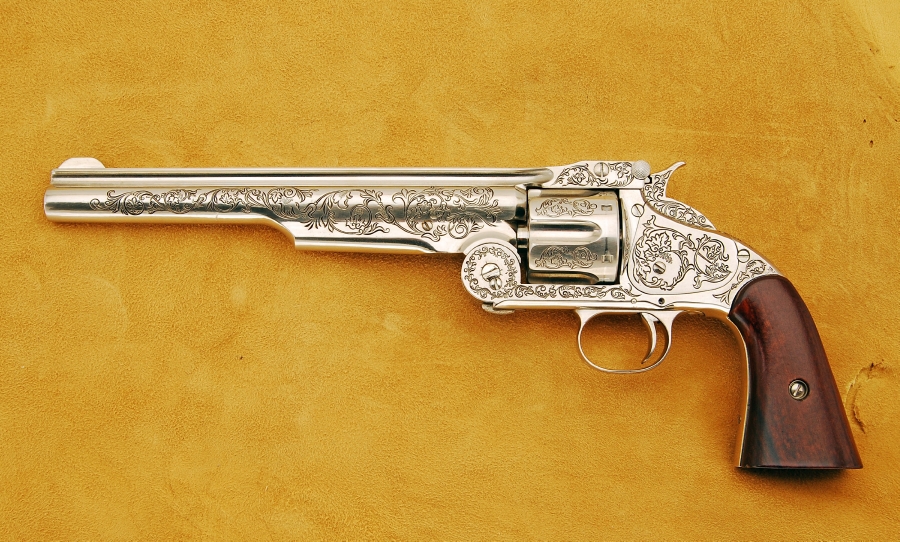 Smith & Wesson Model 3 Schofield Non Firing Replica Revolver For Sale ...