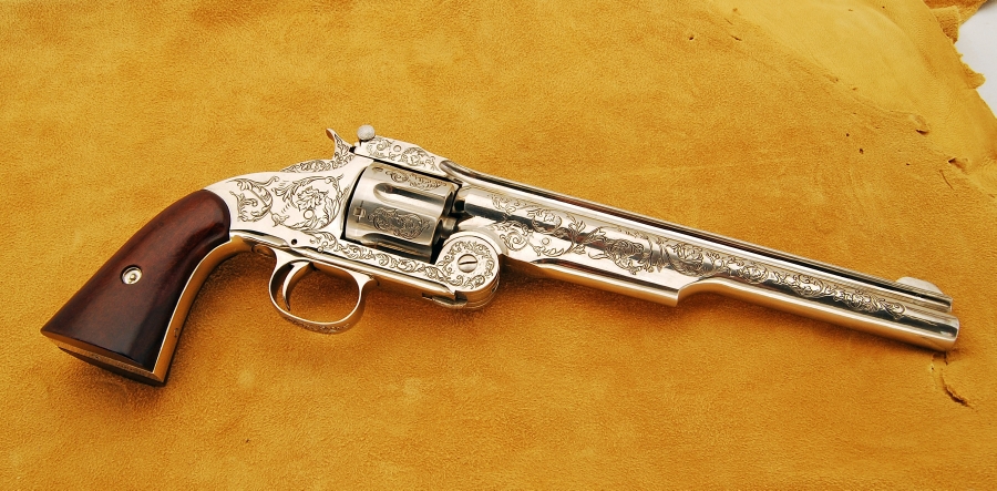 Smith & Wesson Model 3 Schofield Non Firing Replica Revolver For Sale ...