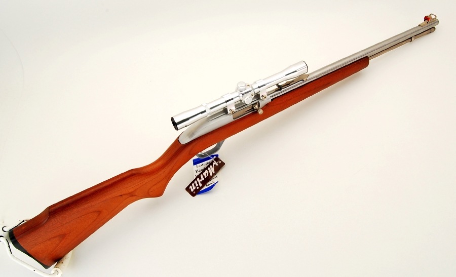 Marlin Model 60 Sb Caliber 22 Long Rifle Semi Auto Ss Tube Feed & Scope ...