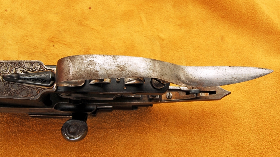 MAUSER ACTION DOUBLE SET TRIGGER CUSTOM ENGRAVED RIFLE ACTION For Sale ...