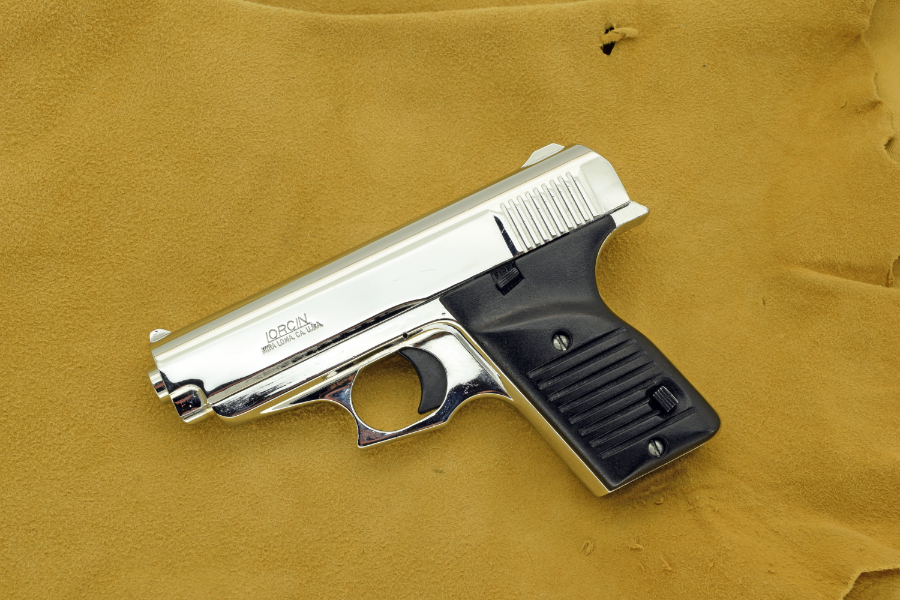 Lorcin Model L380 Semi Auto Pistol Nickel Plated Caliber .380 Acp For ...