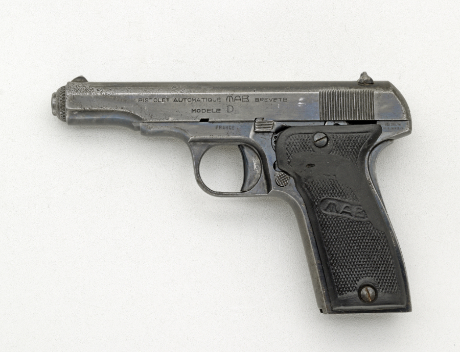 Mab Brevete French Model D Semi Auto Pistol C&R Ok Caliber 32 Auto .32 ...