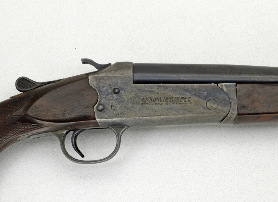Stevens Model 107-B Single Shot Shotgun 12 Gauge 2-3/4 Inch Chamber C&R ...