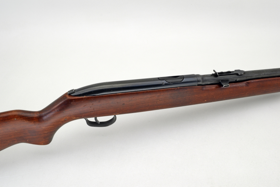 Winchester Model 55 Single Shot Semi Auto Rifle In Caliber 22 S-L-Lr C ...
