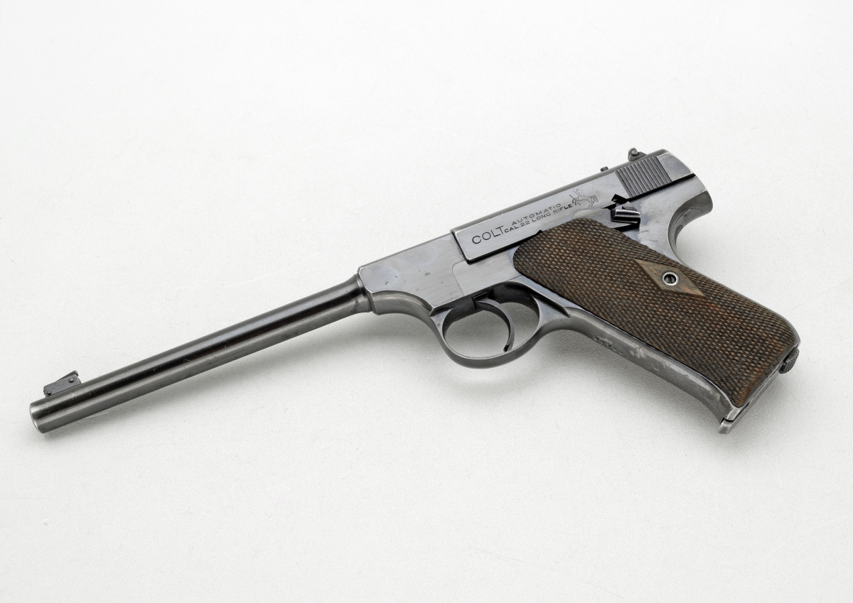 Colt Automatic Pre Woodsman Semi Auto Pistol Caliber 22 Long Rifle C&R ...