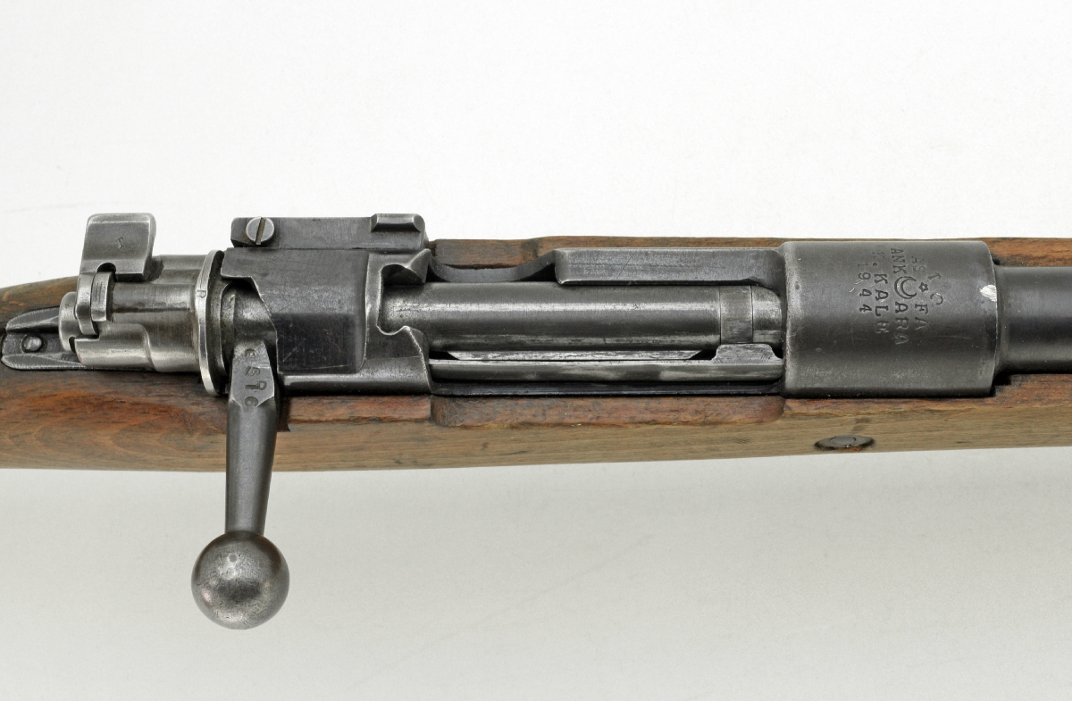 Pictures: Mauser Turkish Model 98 BOLT ACTION RIFLE CALIBER 8MM MAUSER ...