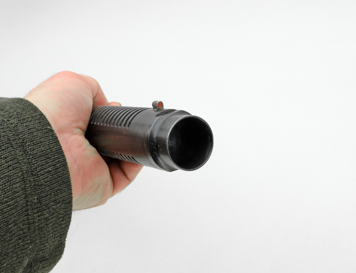 Winchester Model 12 Pump Action Shotgun Ribbed Barrel & Forearm ...