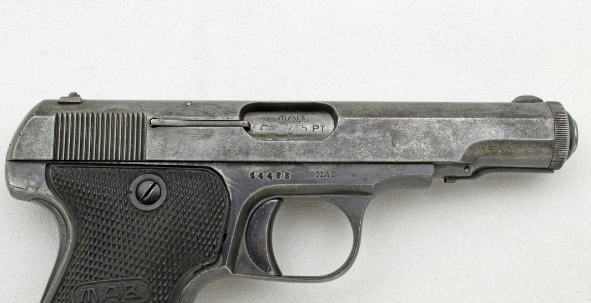 MAB BAYONNE BREVETE MODEL - D SEMI AUTO PISTOL C&R OK CALIBER 7.65MM ...
