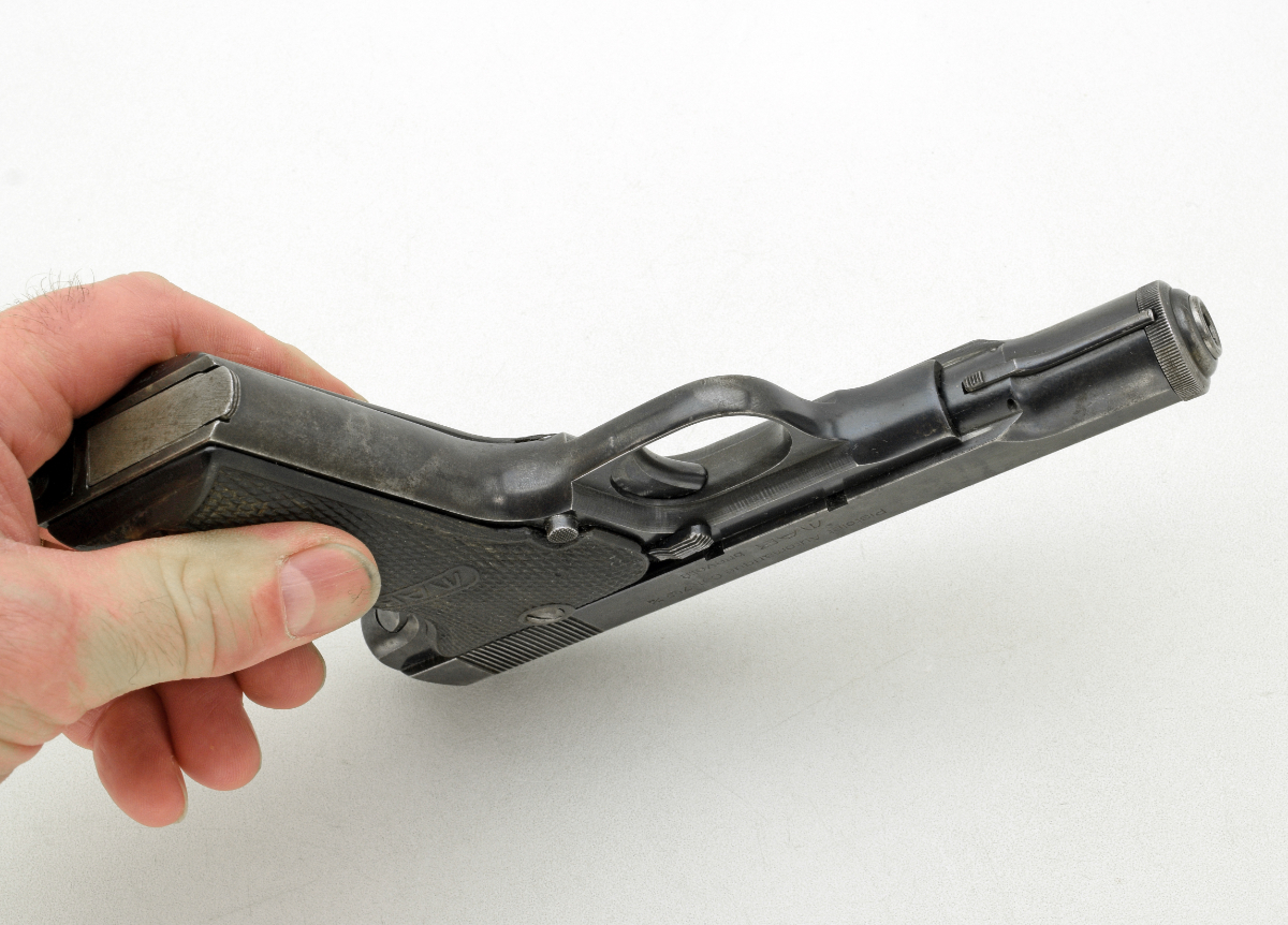 Mab Bayonne Brevete Model D Semi Auto Pistol C&R Ok Caliber 7.65mm .32 ...